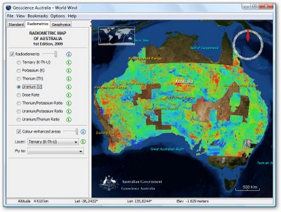 Australian Government using NASA World Wind Java - Daniel Baker's Blog